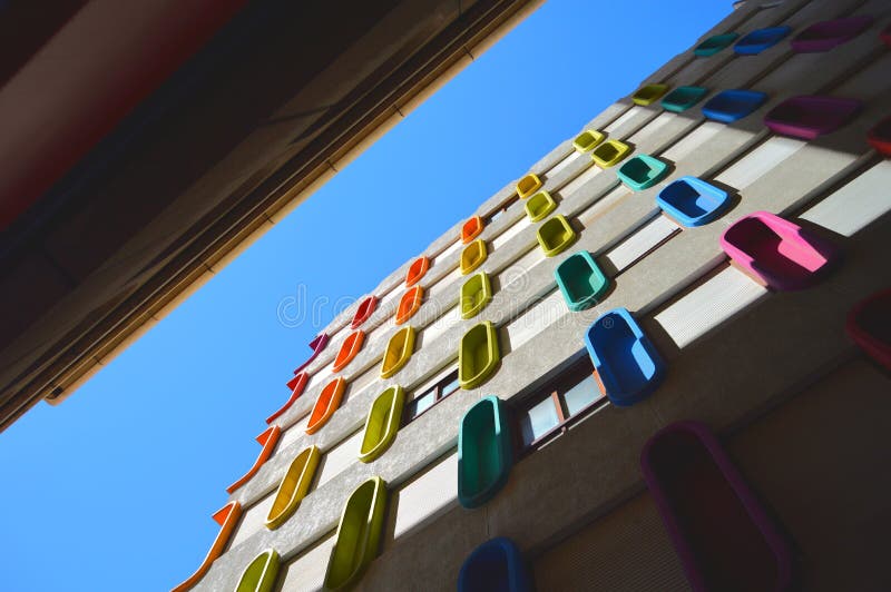 Colored windows stock image. Image of exploration, office - 67345179
