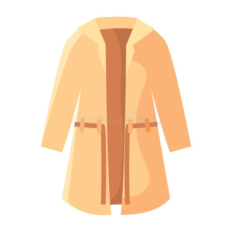 Colored Winter Jacket. Vector Stock Vector - Illustration of clothes ...