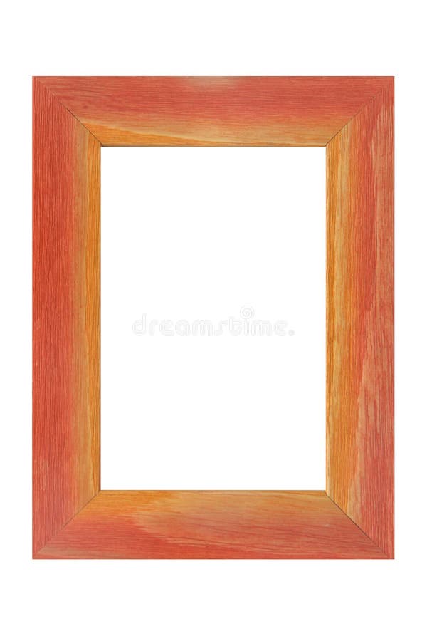 Colored Wooden Frame Picture. Image: 4929535