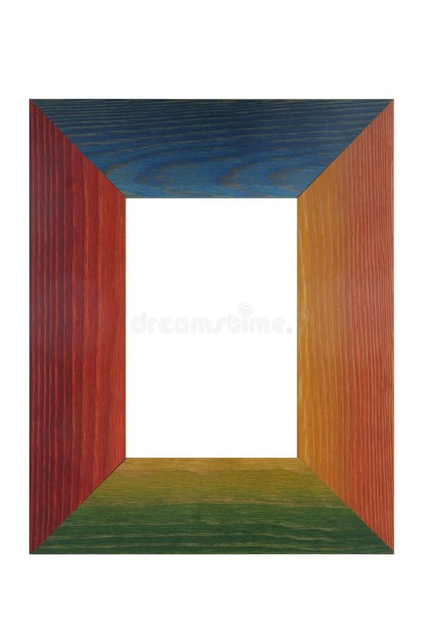 Colored wooden frame stock image. Image of museum, boards - 4512515