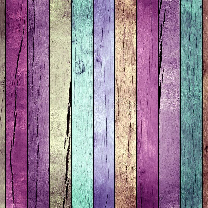 Colored Wooden Texture Picture. Image: 23527033