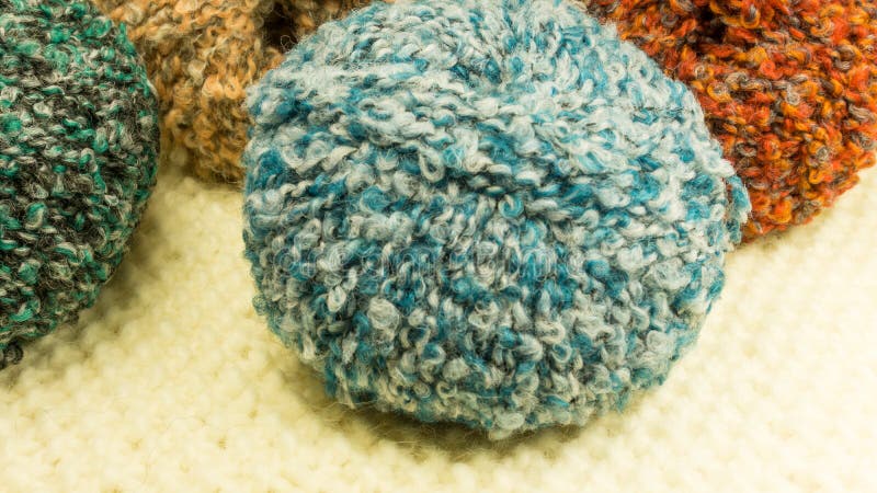 Colored wool balls stock photo. Image of knitting, balls - 87300270