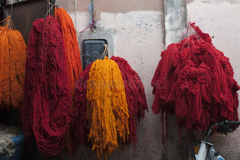 Colored Wool - Coloured Wool Stock Image - Image of hang, craftsmanship ...