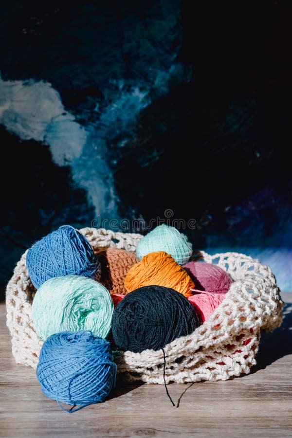 Wool Hand Made Craft Objects Stock Image - Image of lana, braid: 185583687
