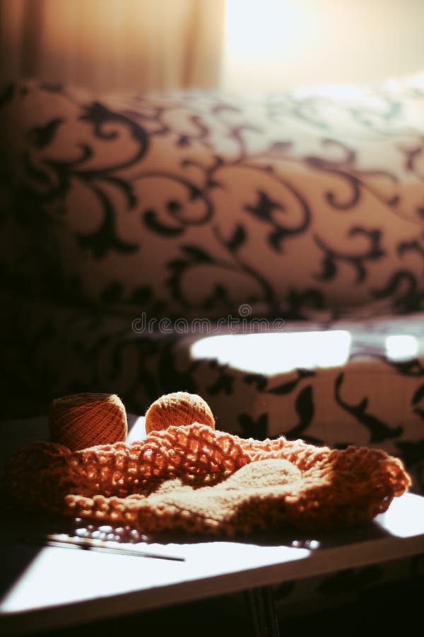 Wool Hand Made Craft Objects Stock Photo - Image of bright, braid ...
