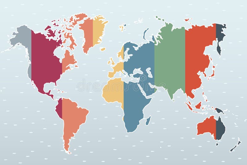 Worldmap Colors Stock Illustrations – 122 Worldmap Colors Stock ...