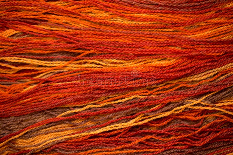 Colored Yarn, Thick Threads for Knitting Warm Clothes Stock Image ...