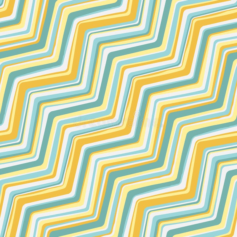 Colored zigzag lines stock vector. Illustration of modern - 75532052