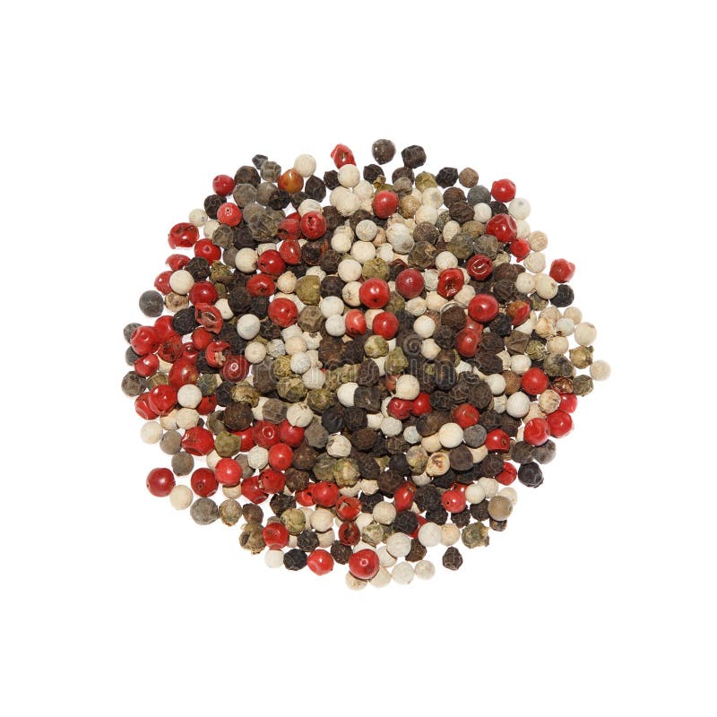 Especia De La Pimienta Del Color Foto de archivo - Imagen de seco ...