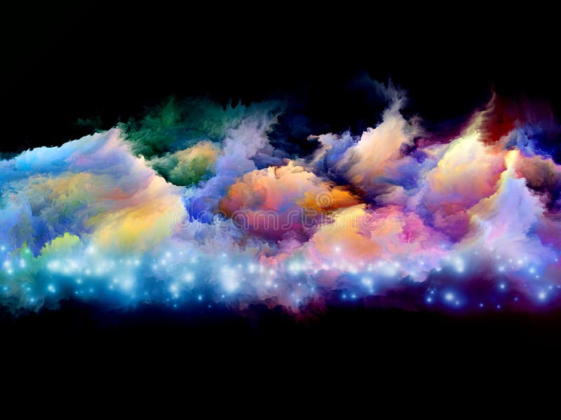 Colores de la creación foto de archivo. Imagen de nube - 23937454