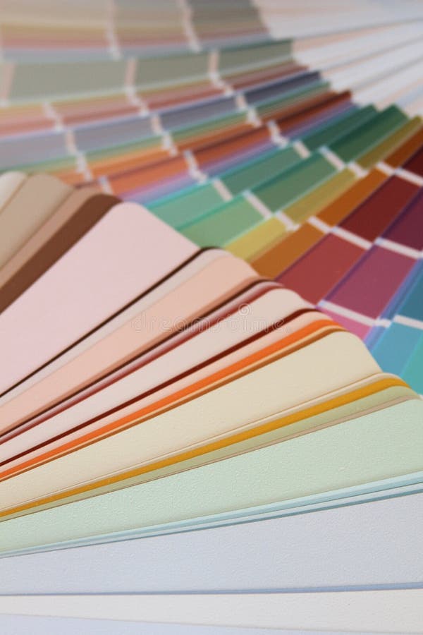 Colores De Pantone Para La Pintura Imagen de archivo - Imagen de ...