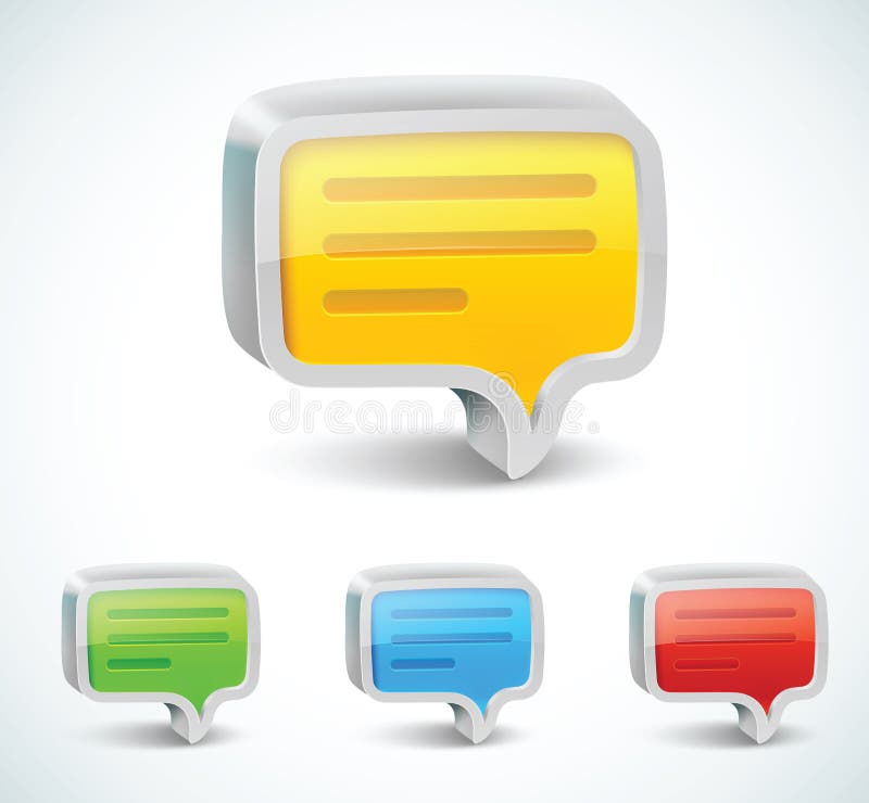 Colorful vector buttons stock vector. Illustration of green - 5937241