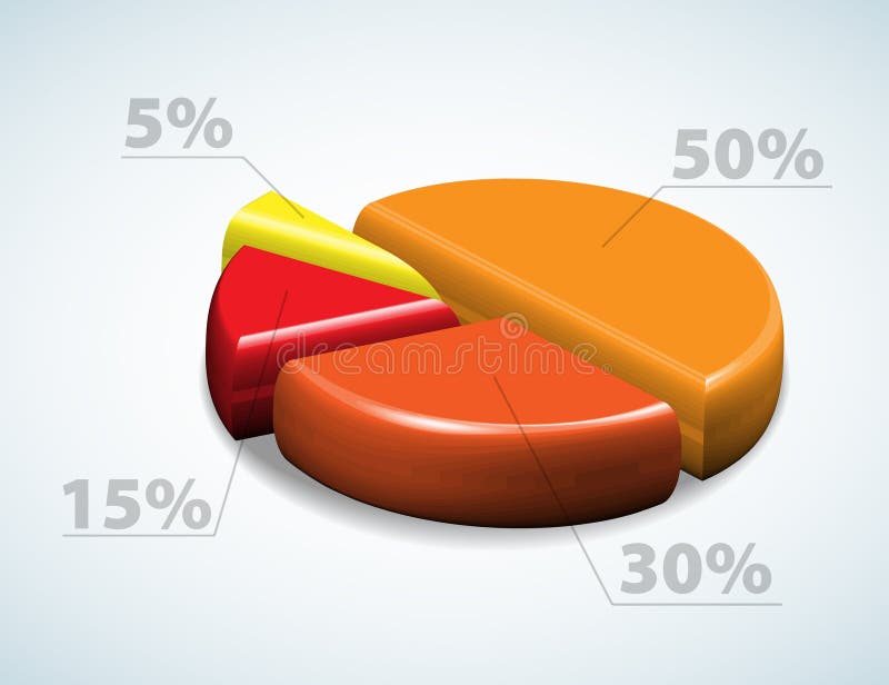 Bar Chart, Graph Infographics Element Stock Vector - Illustration of ...