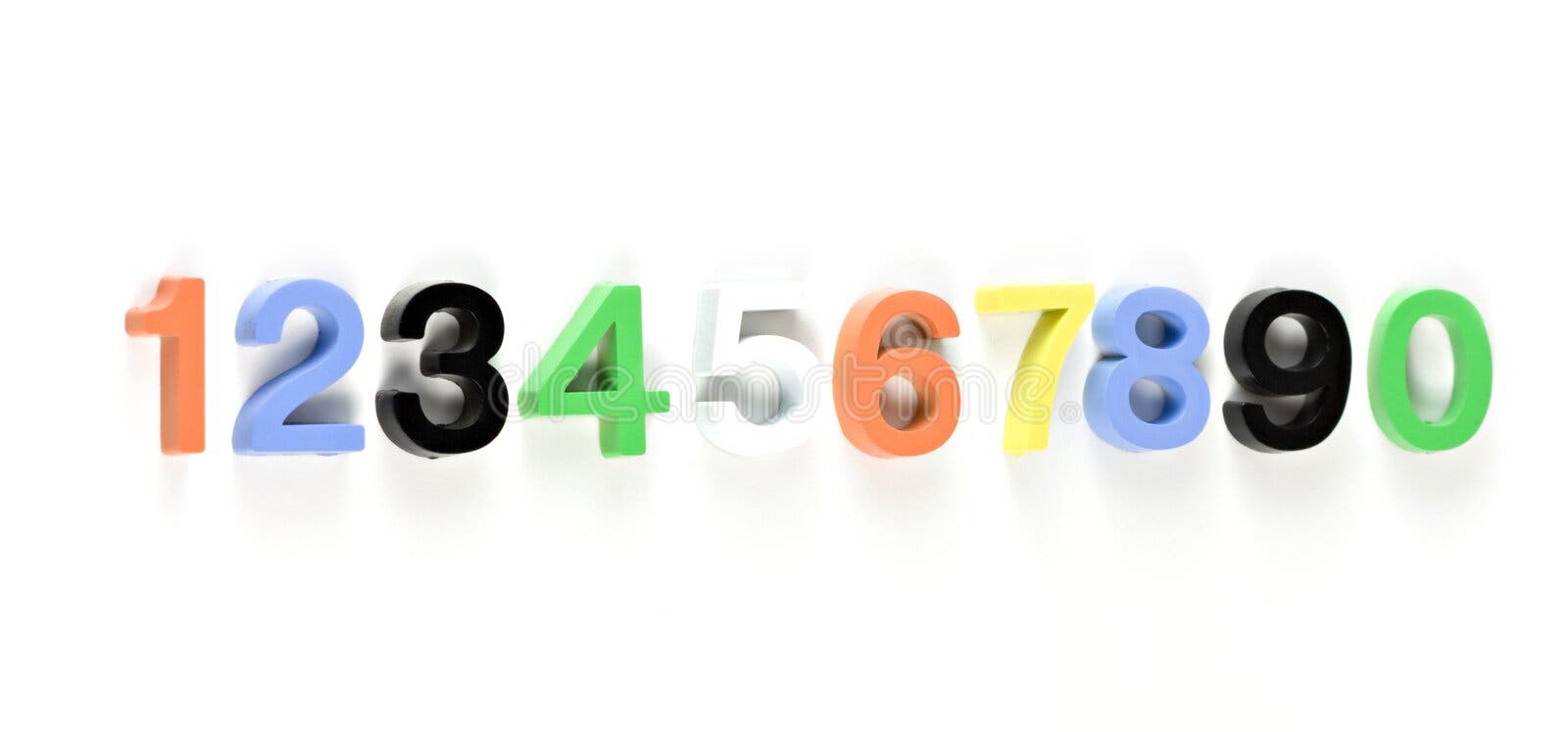 Ruler with Shapes and Numbers Stock Image - Image of school, hexagon ...