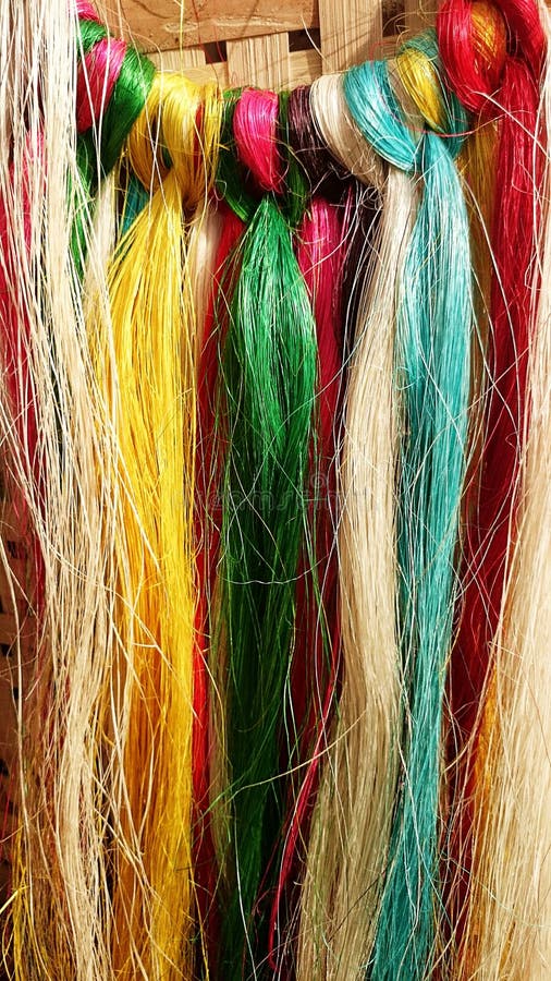 Abaca fibers stock photo. Image of texture, abaca, manila - 18620630