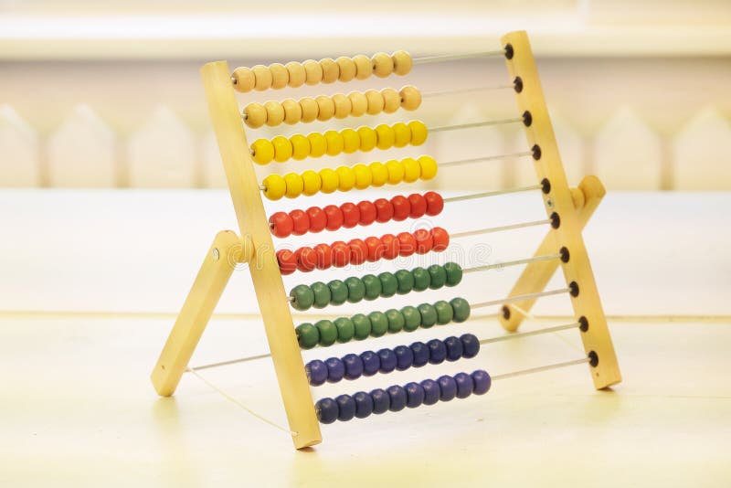 Colorful Abacus for Children Stock Image - Image of color, play: 55307399