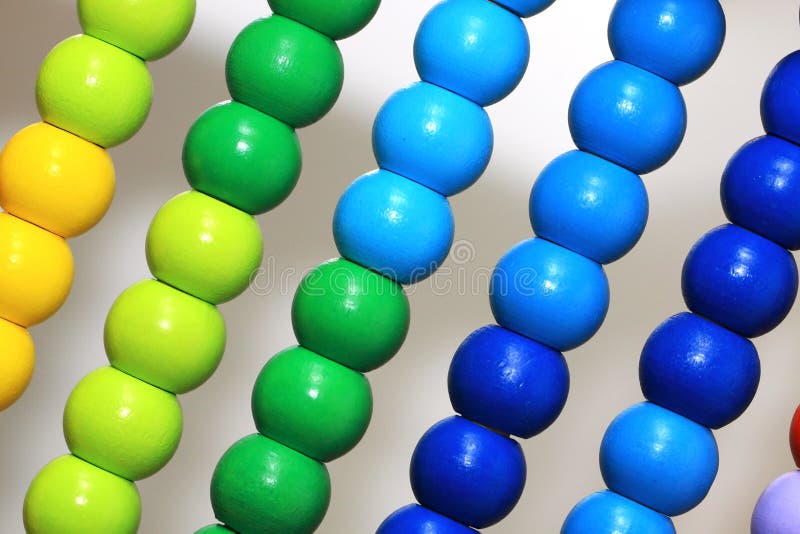 Colorful abacus stock image. Image of financial, traditional - 63275119
