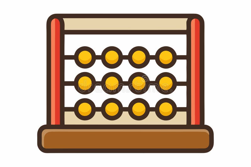 Colorful Abacus Illustration for Educational Resources Stock Vector ...