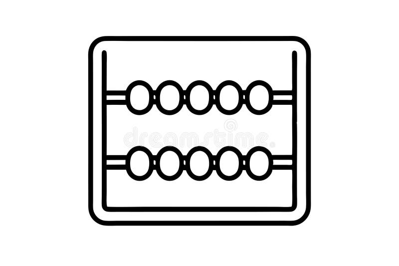Colorful Abacus Illustration for Educational Resources Stock Vector ...