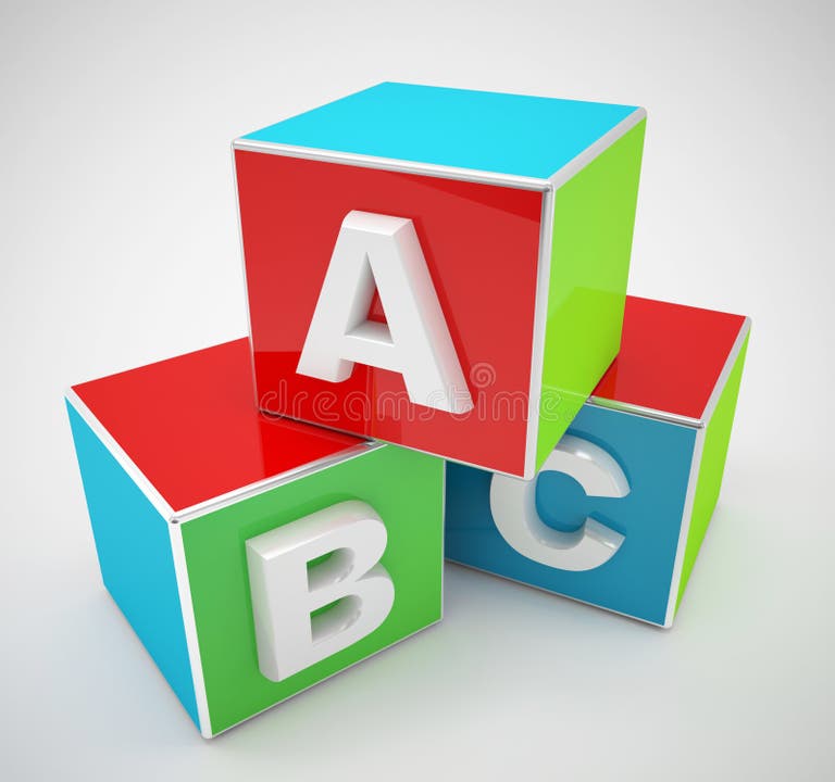 Abc Blocks Stock Illustrations – 5,462 Abc Blocks Stock Illustrations ...