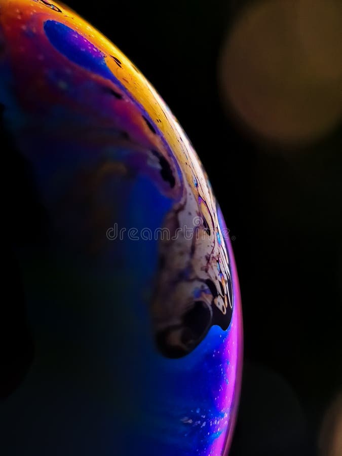 Colorful Abstack of Water Bubbles Stock Photo - Image of light, circle ...