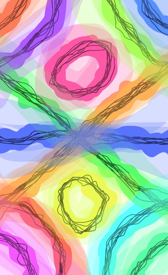 Colorful Abstrack Illustration Stock Illustration - Illustration of ...