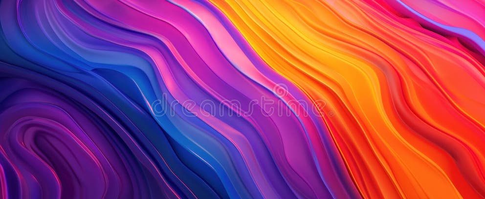 A Colorful Abstract Art Design Background Stock Illustration ...