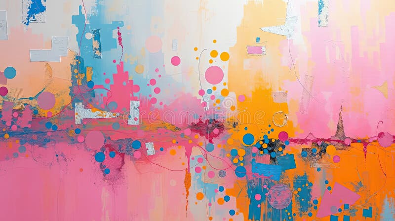Colorful Abstract Art with Strong Fluid Movement Stock Image - Image of painted, backdrop: 402272863