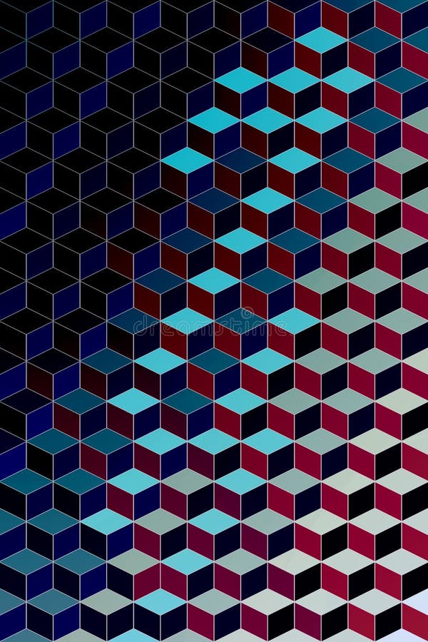 Colorful Abstract Background Stock Photo - Image of cubes, banner ...