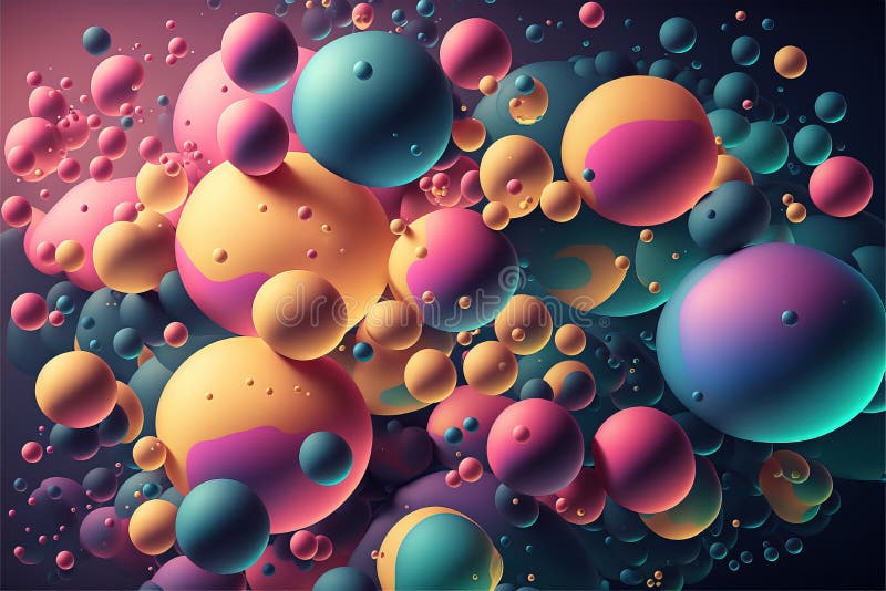 Colorful Abstract Background. Ai Generative Illusration Stock ...