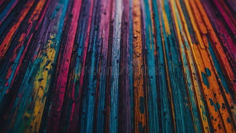 Colorful Abstract Background, Barcode Art. Stock Illustration ...