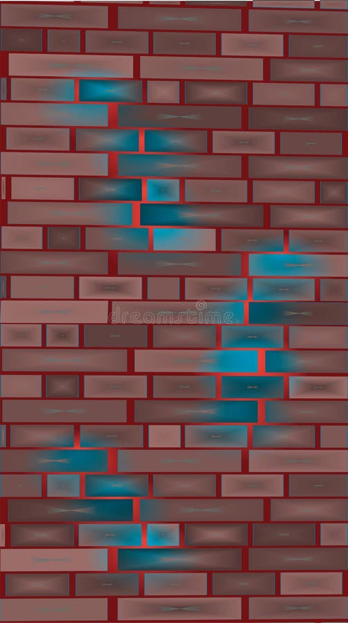 Colorful Abstract Background with Brickwork Stock Vector - Illustration ...