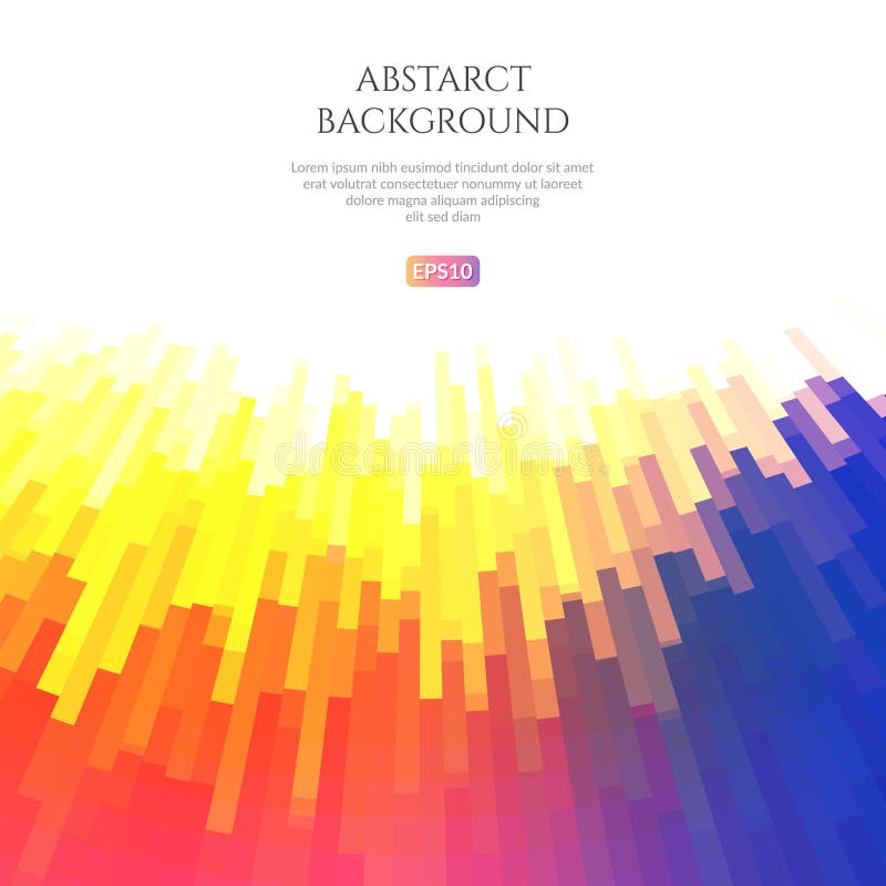 Colorful Abstract Background. Bright Colors Stock Vector - Illustration ...