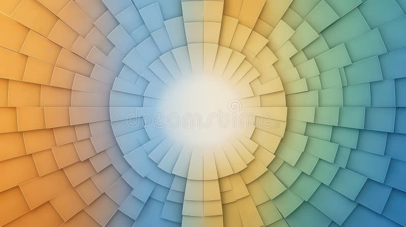 Colorful Abstract Background with a Circular Design, Vibrant and ...