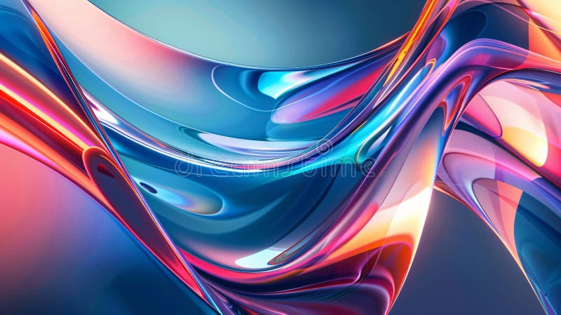 Colorful Abstract Background with the Colors of the Spectrum Stock ...
