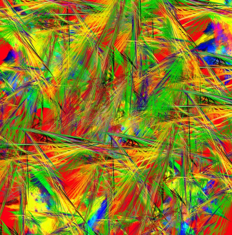 Colorful Abstract Background. Computer Generated Graphics. Stock ...