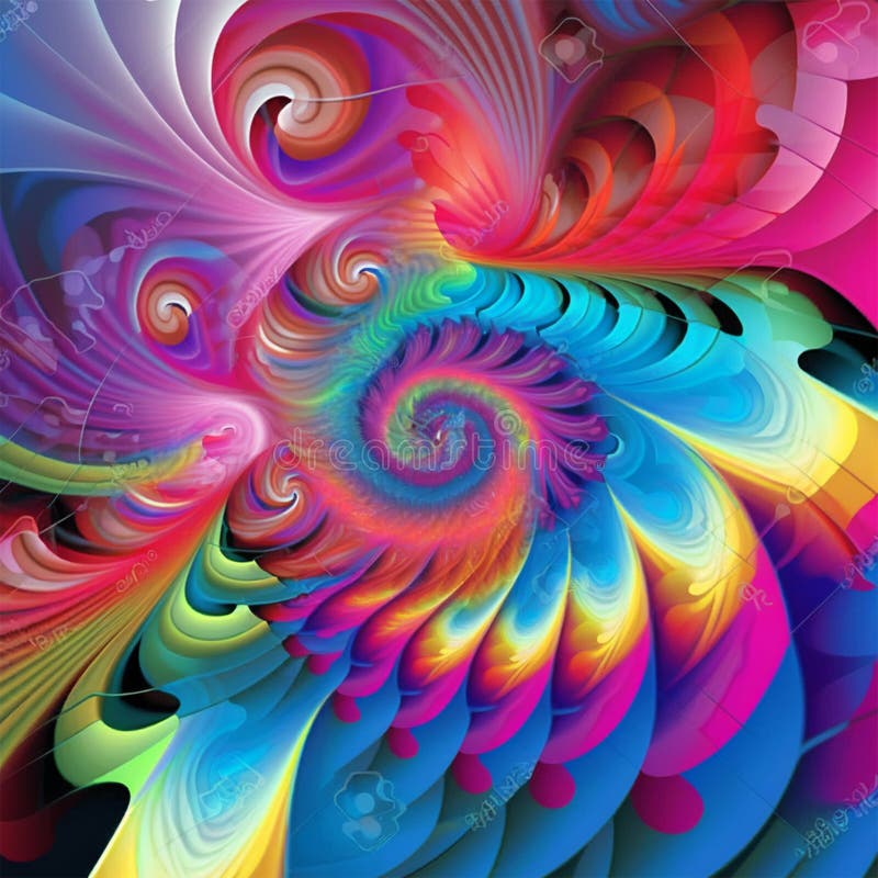 Colorful Abstract Background. Creative Multicolored Background with ...