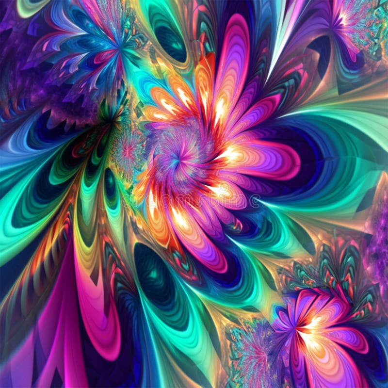 Colorful Abstract Background. Creative Multicolored Background with ...