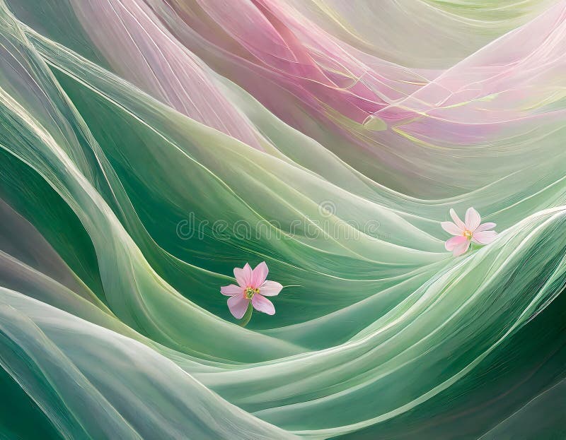 Colorful Abstract Background in Delicate Patterns. Generative AI Stock ...