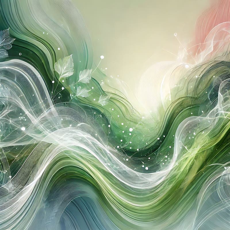 Colorful Abstract Background in Delicate Patterns. Generative AI Stock ...