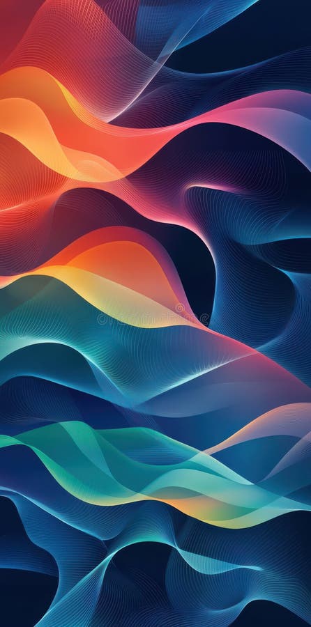 Colorful Abstract Background Design Perfect for Mobile App Interface ...