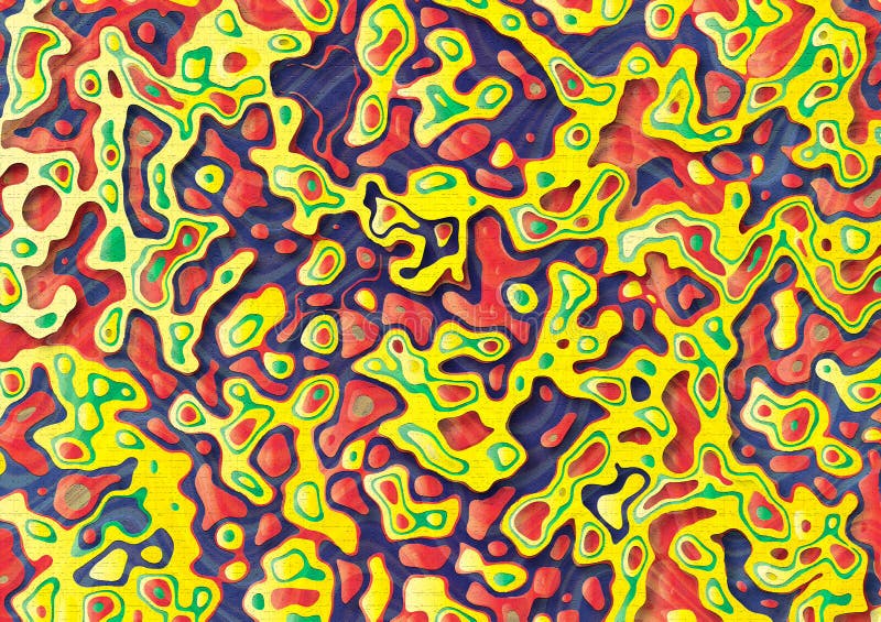 Colorful Reggae Sunburst Abstract Fun Background Stock Image - Image of ...