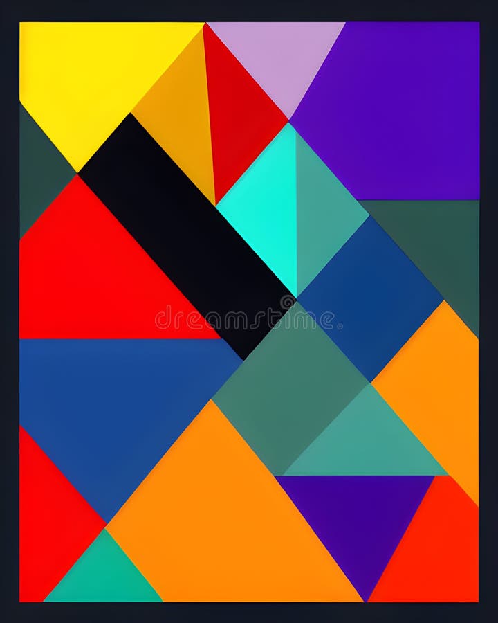 Colorful Abstract Background with Different Tones Pattern Stock ...