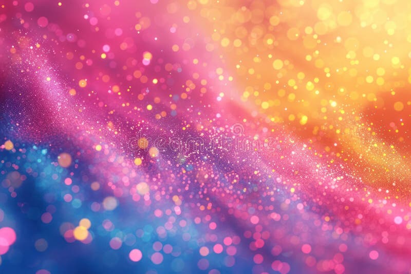 Colorful Abstract Background with Dispersion Effect - 3D Render ...