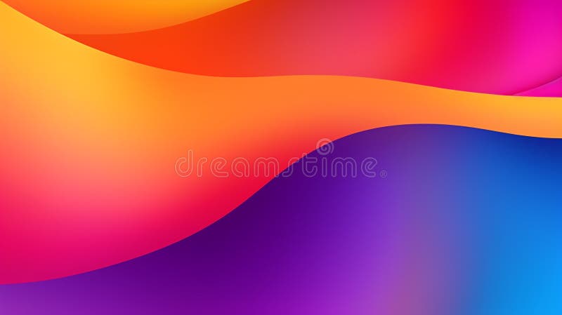 Colorful Abstract Background with Dynamic Effect Stock Illustration ...