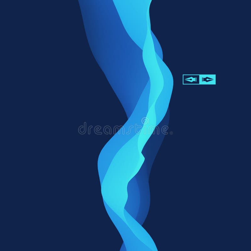 Colorful Abstract Background. Dynamic Effect. Motion Vector ...