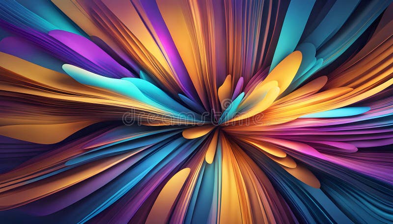 Colorful Abstract Background. Dynamic Effect. Vector Illustration Stock ...