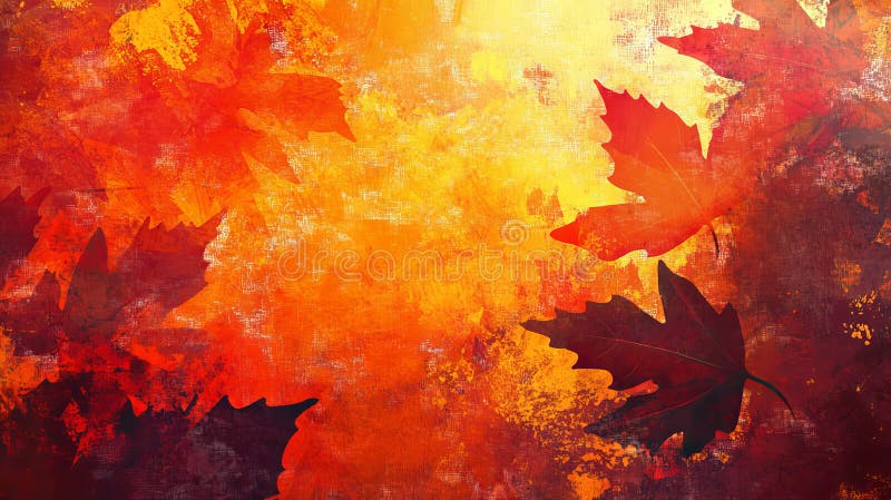 Colorful Abstract Background Featuring Vibrant Fall Colors Stock ...