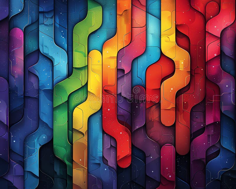 Colorful Abstract Background with a Geometric Pattern. Perfect for ...