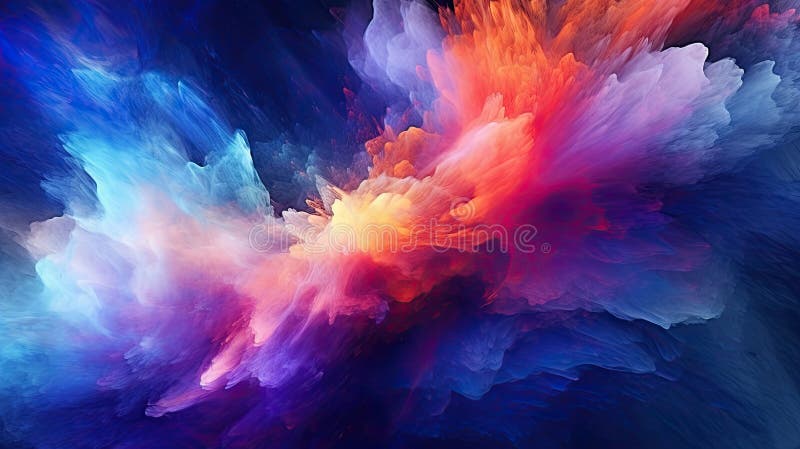 Colorful Abstract Background with Light and Color Effects, Dreamlike ...